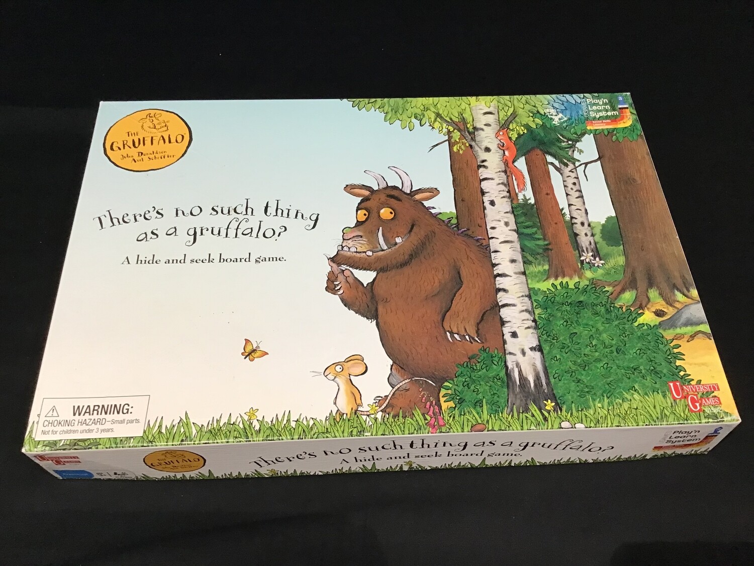There's no such thing as a Gruffalo? A Hide and Seek Board Game