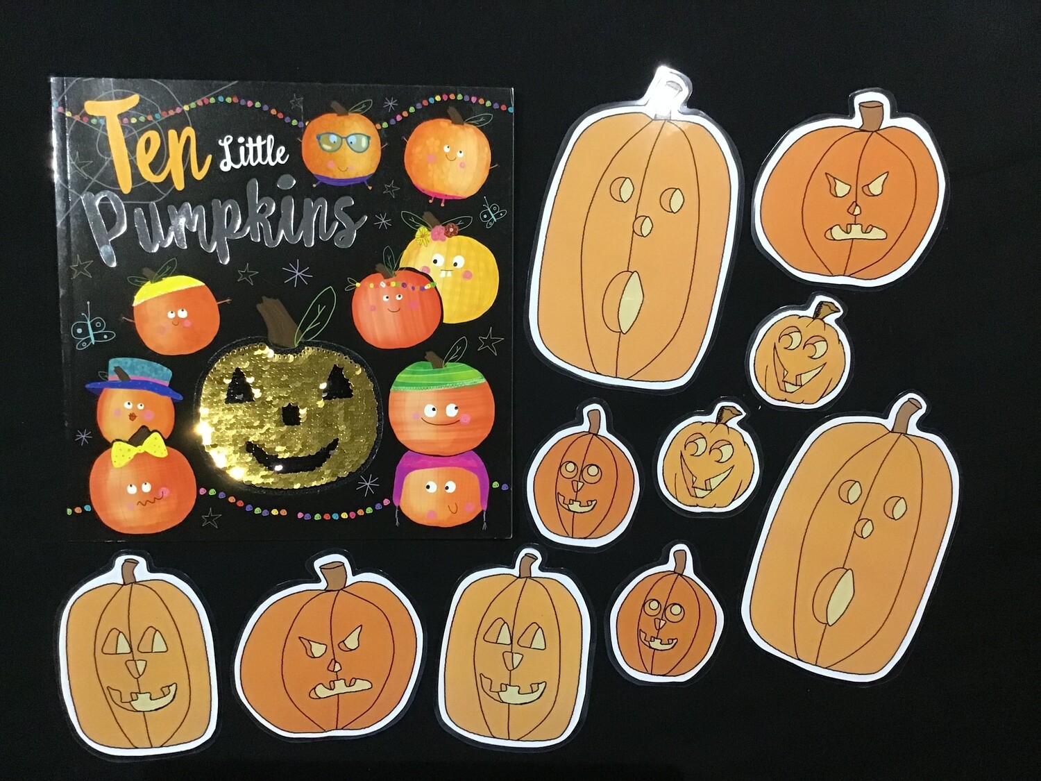 Ten Little Pumpkins Story Bag