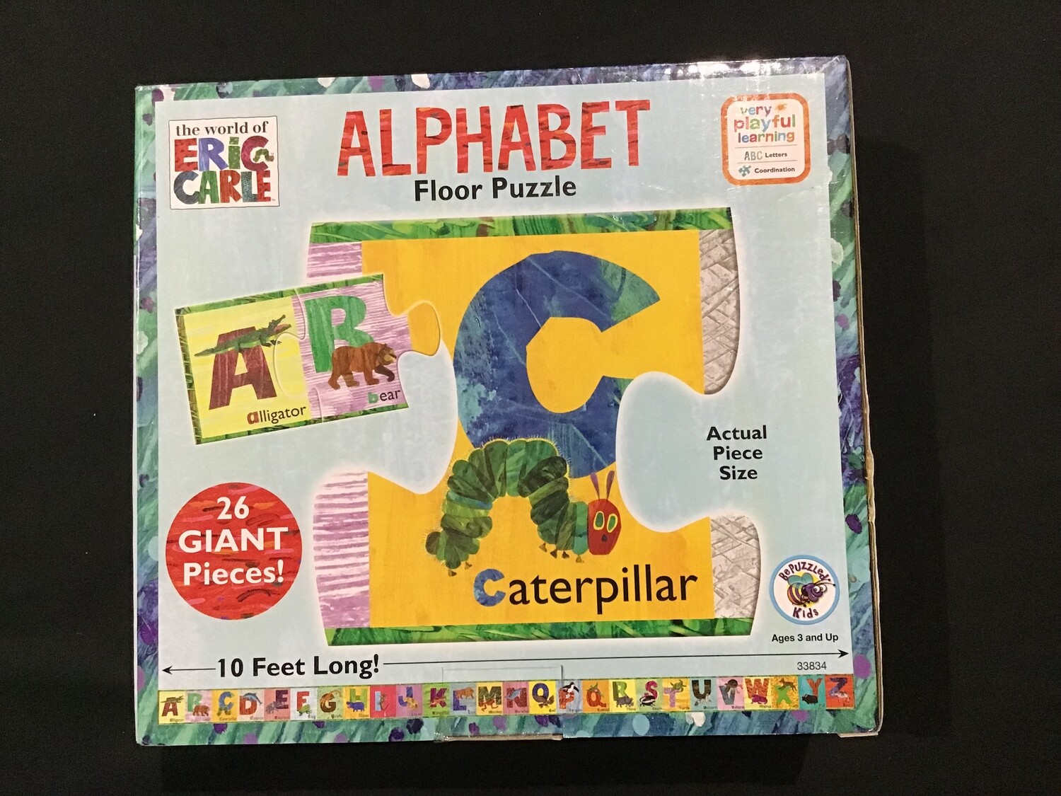 Eric Carle Alphabet 26pce Floor Puzzle