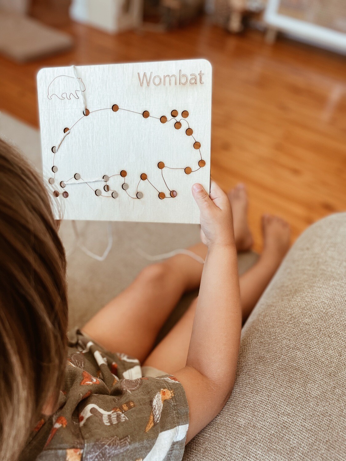 Australian Animal Lacing Boards