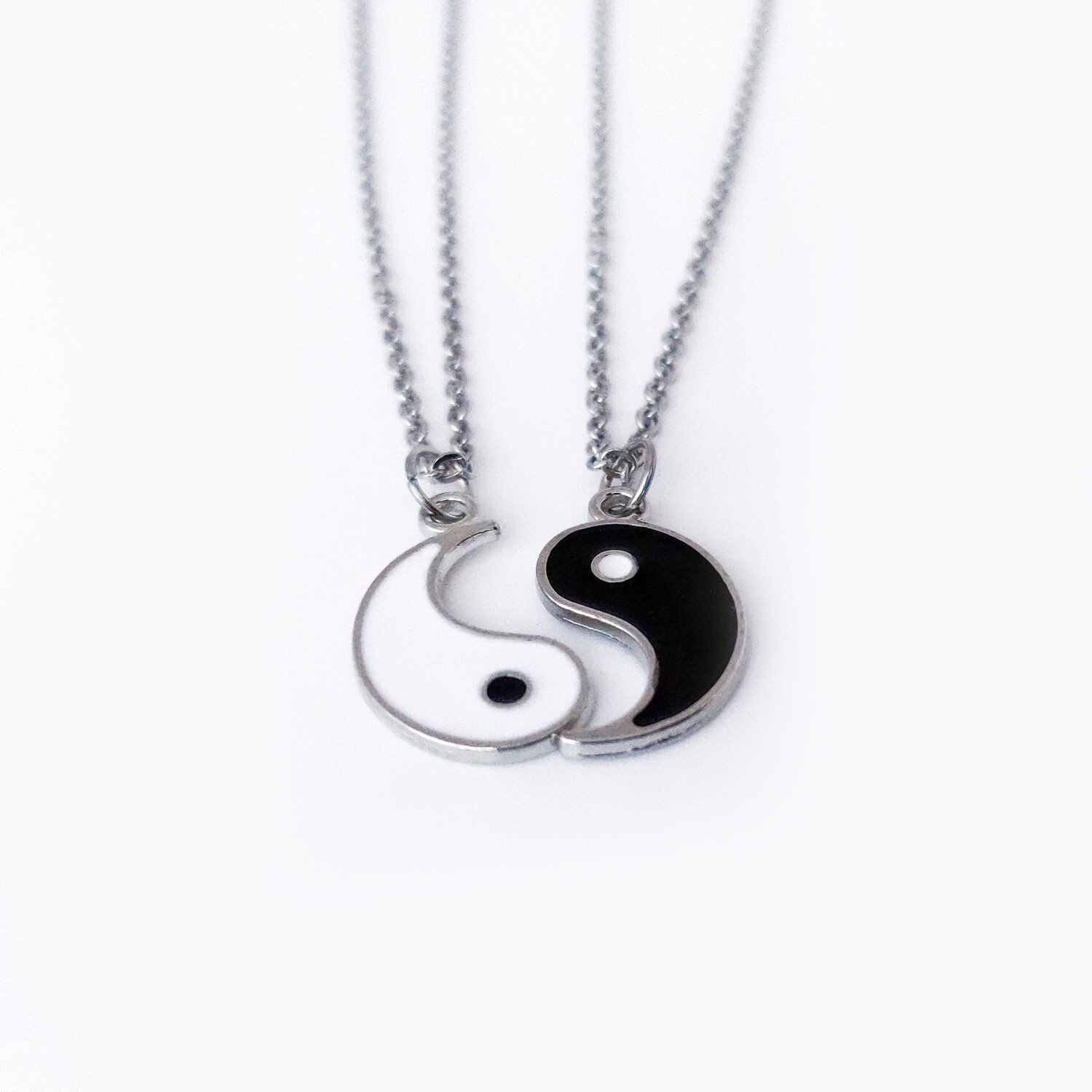 Yin Yang Necklace Set (Pair)