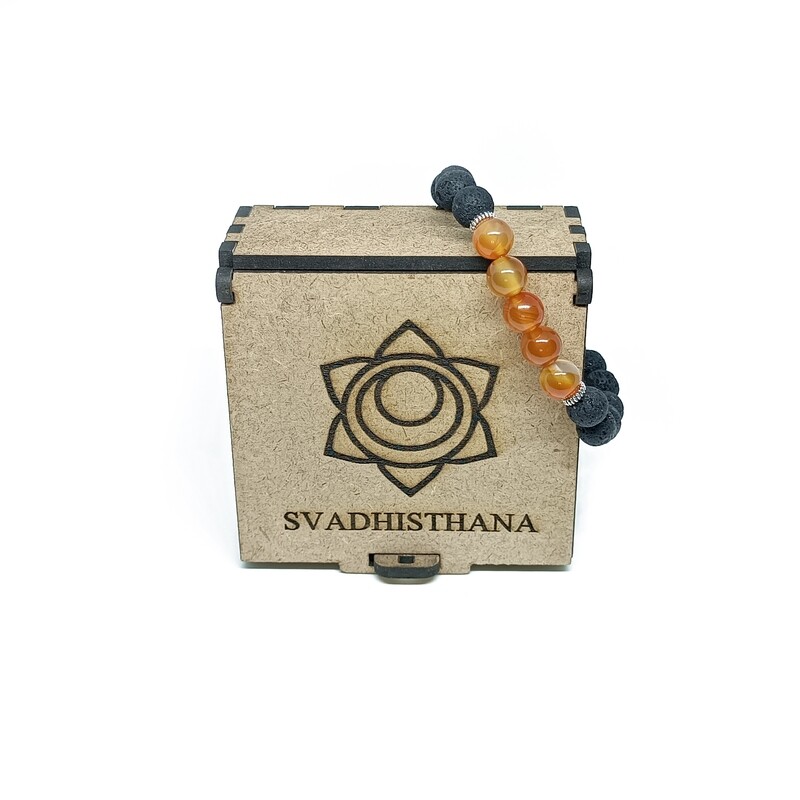 Chakra bracelet Box Set - Sacral (Svadhisthana)