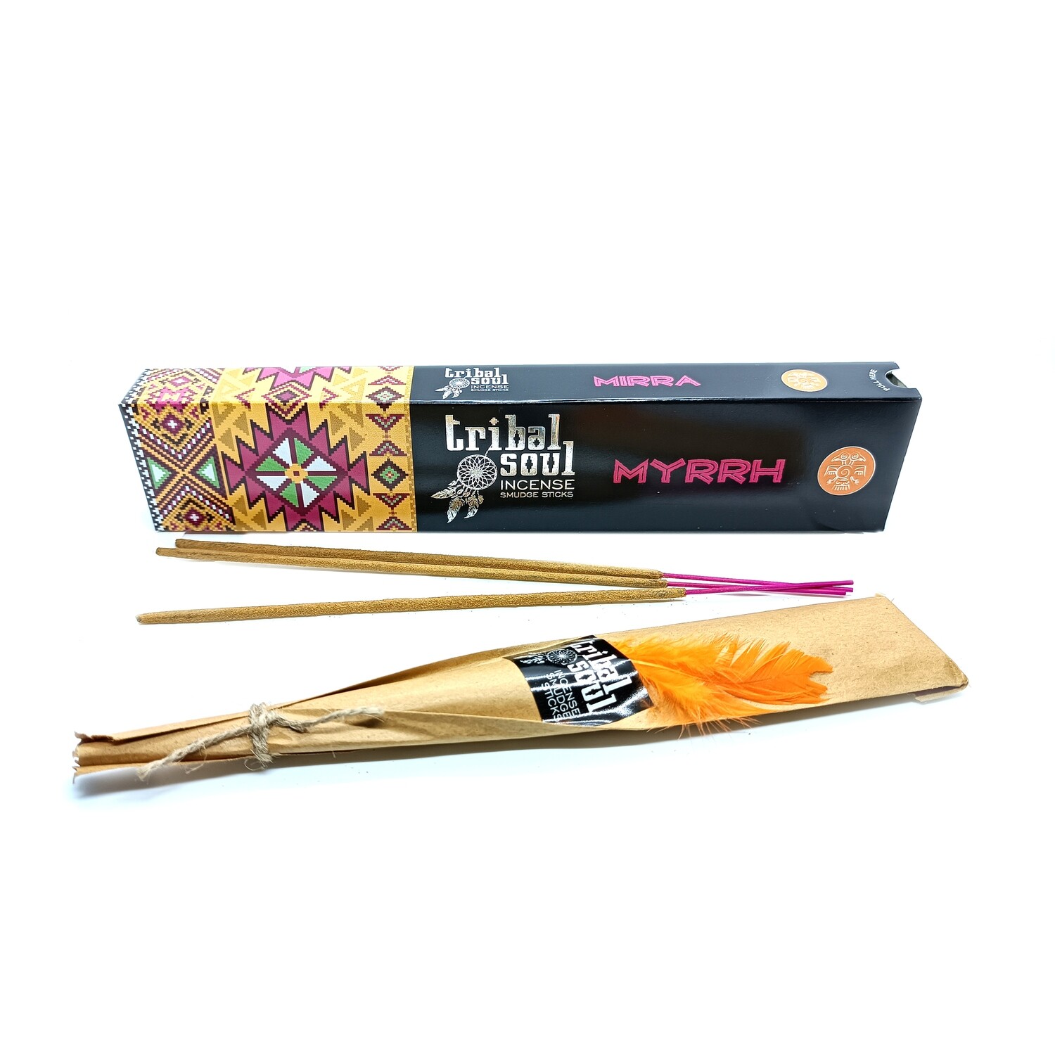 Myrrh - Tribal Soul Incense Smudge Sticks