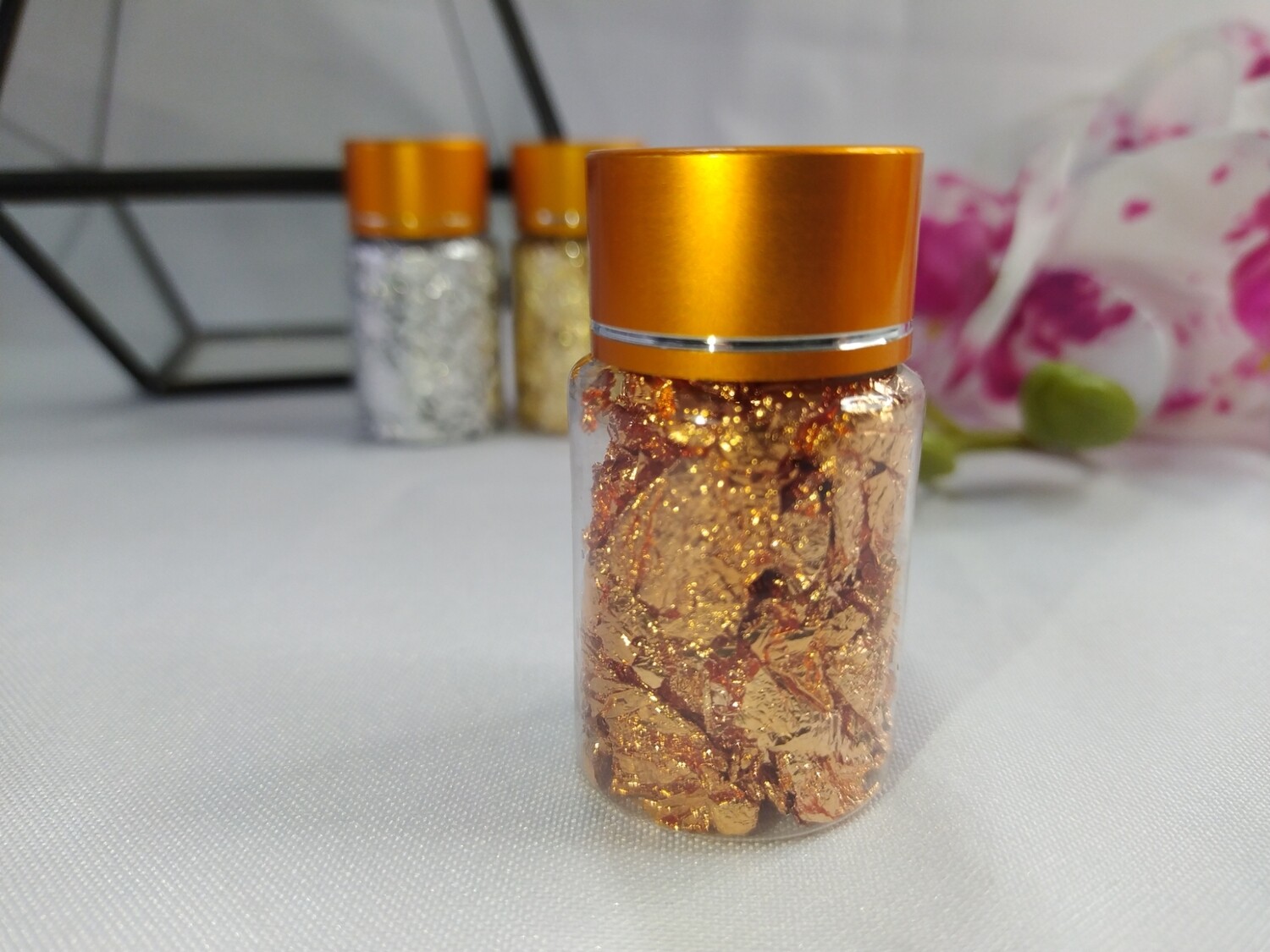 Foil Flakes Bottle - Copper
