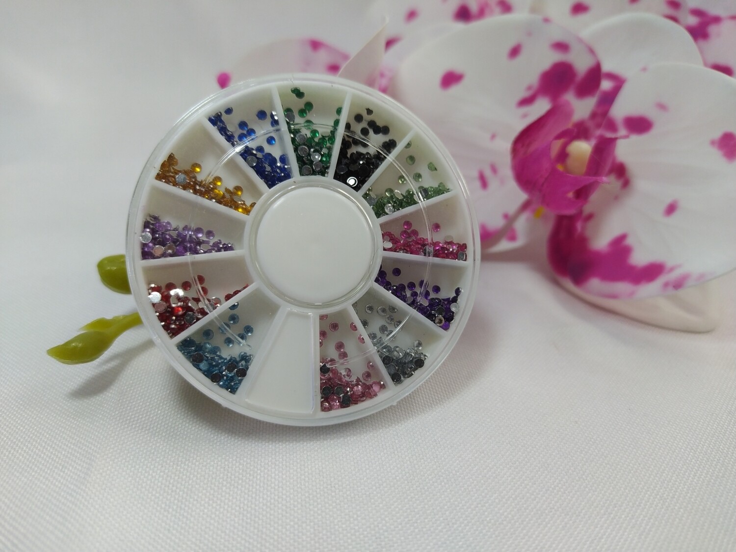 Rhinestone Wheel - Coloured Stones
