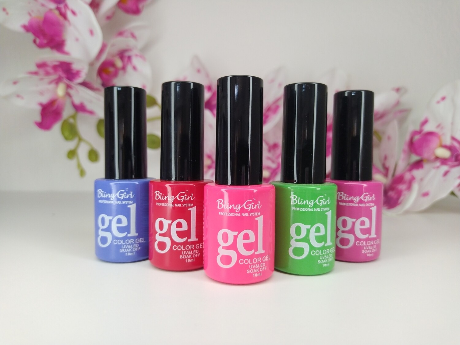 Bling Girl 10ml Gel Colours