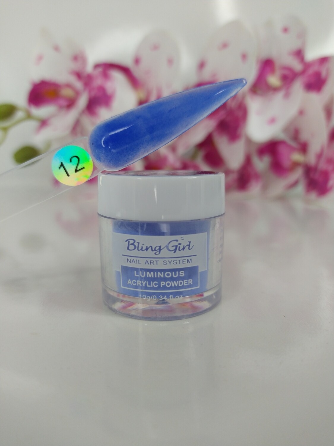 10g Neon Acrylic Powder - 12