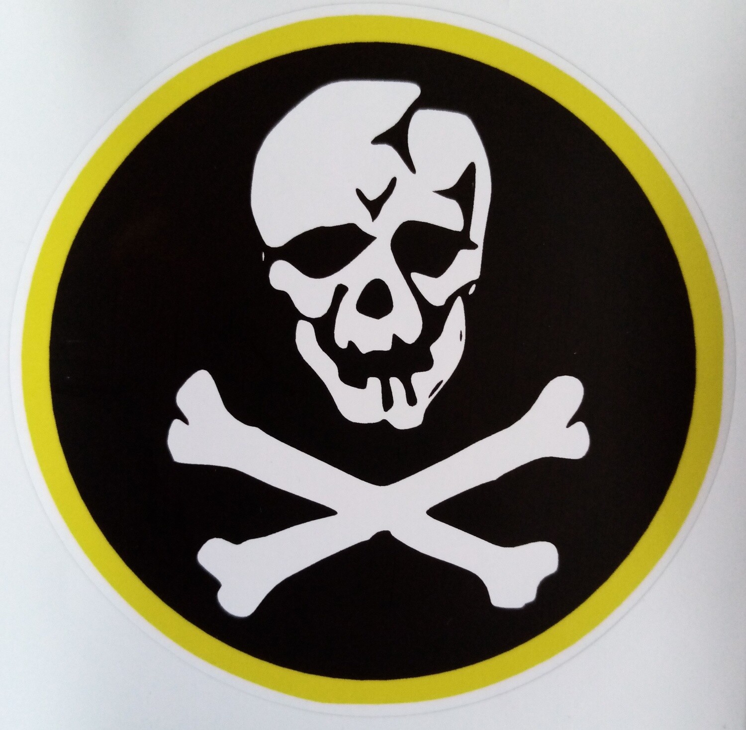 Macross Robotech Skull Squadron custom repro sticker DIE CUT approx. 9cm