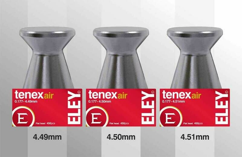 Eley Tenex Air Pellets 4.49 Per 450 | Pro-Outdoor