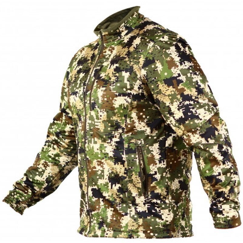 Sniper Soft Shell Zipper Jacket- Pixelate | Pro-Outdoor