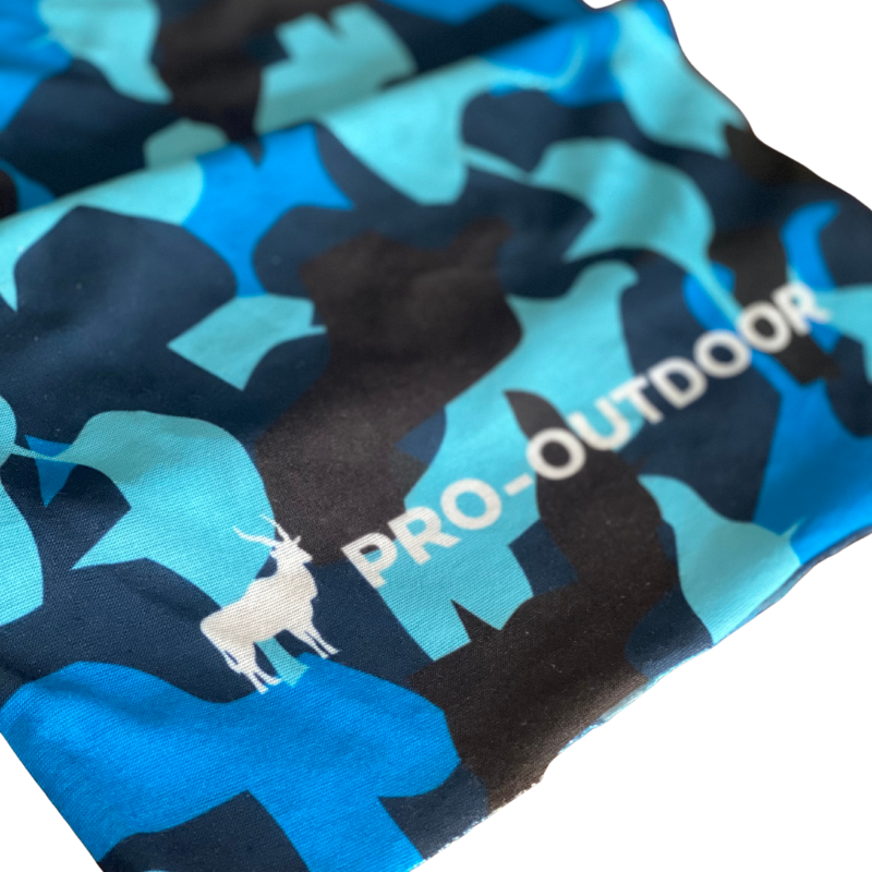 Pro-Outdoor Blue Camo Buff | Pro-Outdoor