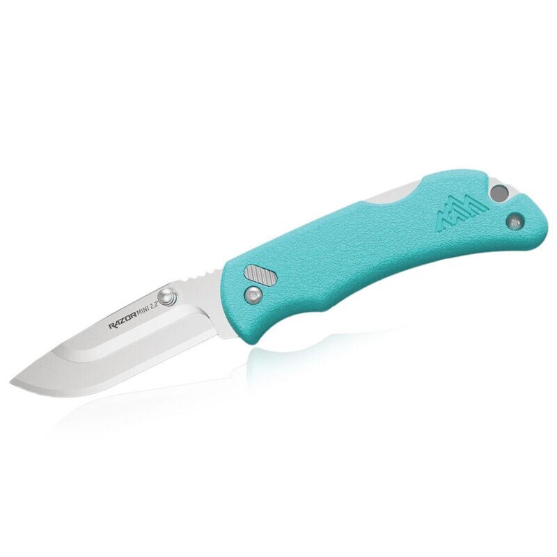 Outdoor Edge RazorMini 2.2" Knife Aqua | Pro-Outdoor