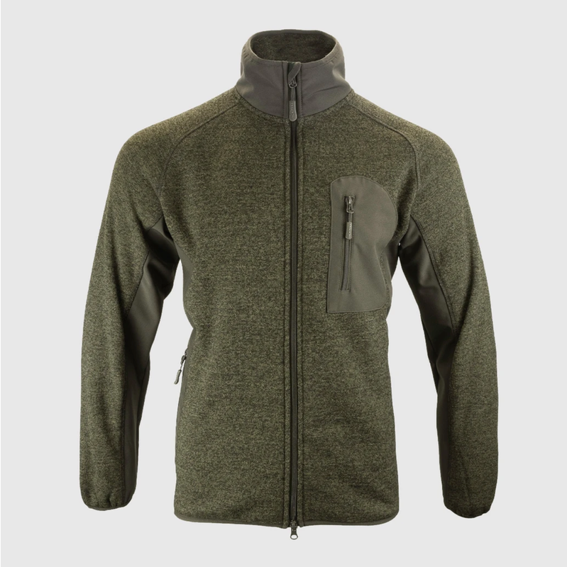 Jack Pyke Weardale Knitted Jacket - Green (M) | Pro-Outdoor