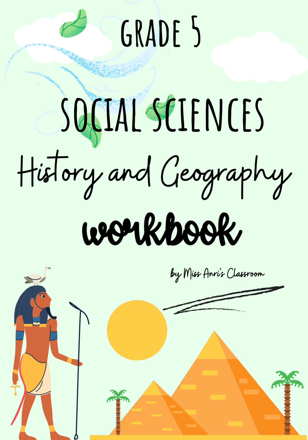 Grade 5 Social Sciences Term 3 booklet