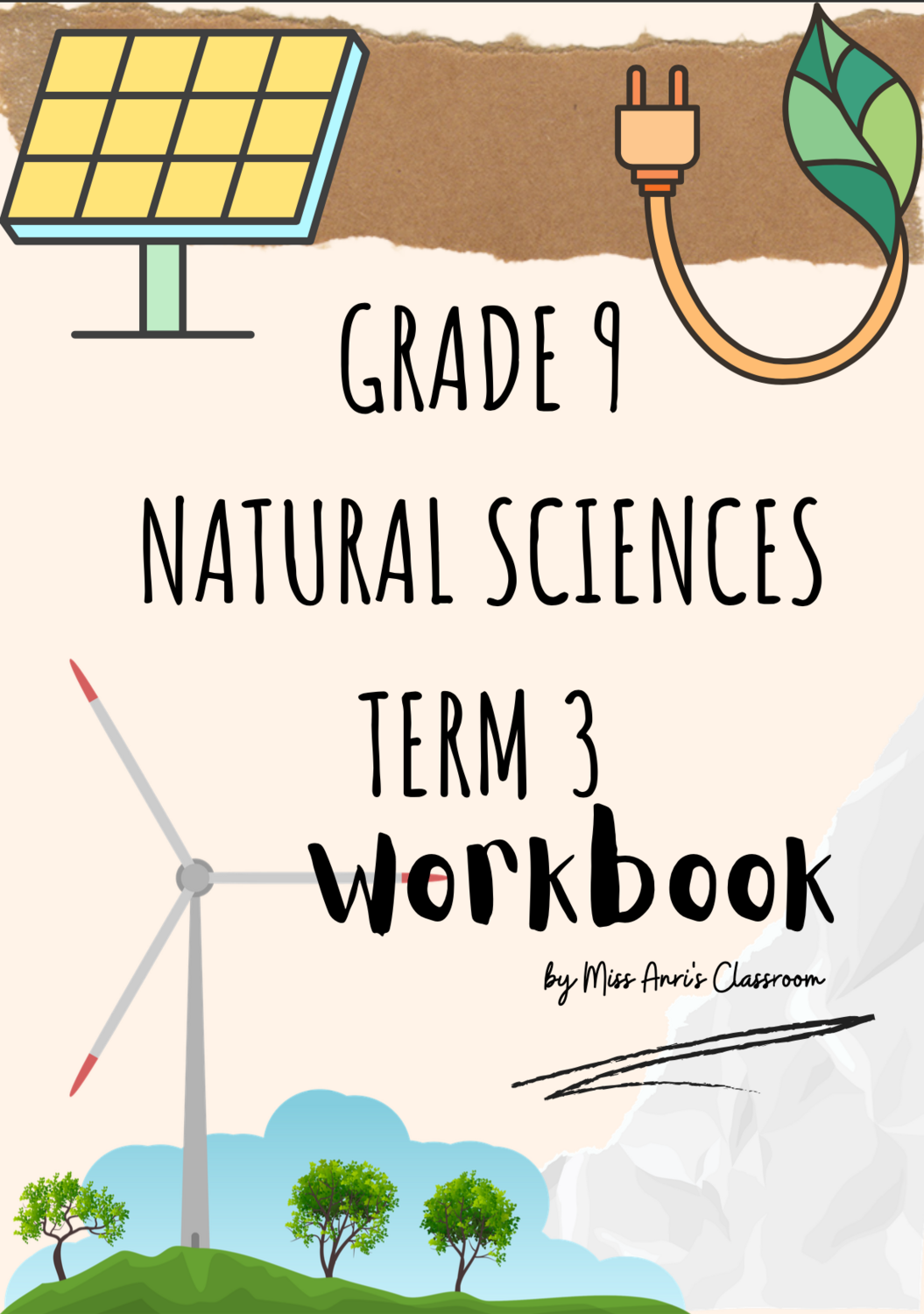 Grade 9 Natural Sciences term 3 workbook