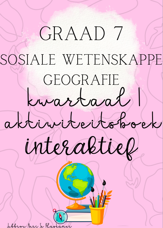 Graad 7 SW Geografie kwartaal 1 aktiwiteitsboek (interaktief) (2023/2024)