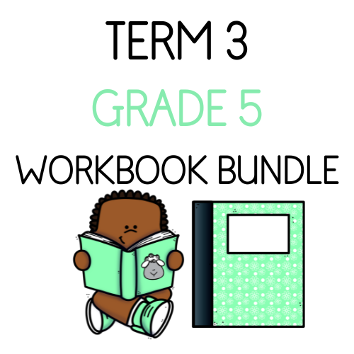 GRADE 5 TERM 3 WORKBOOK BUNDLE (2023/2024)