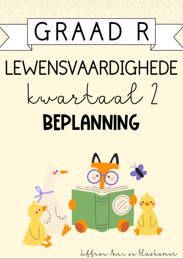 Graad R Lewensvaardighede Kwartaal 2 Beplanning (2024)