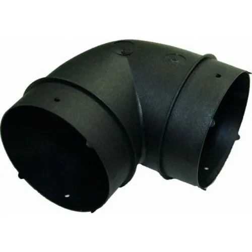 Truma 65mm Black Equal Elbow