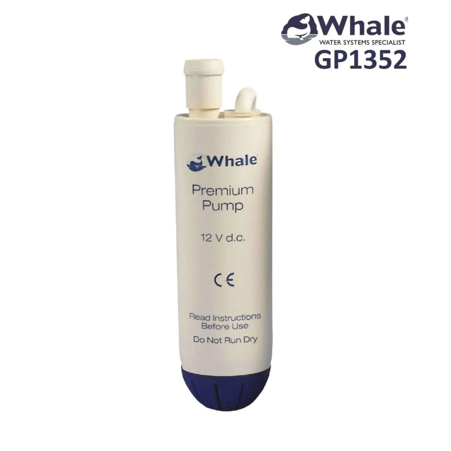 WHALE GP1352 12V Submersible Water Pump for Caravan Motorhome Boat Horsebox