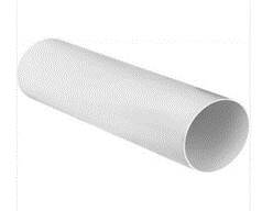 100mm Diameter PVC Duct cut to size