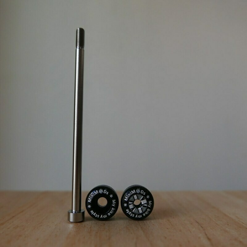 Brompton Titanium Front Wheel Skewer Version 2 (MiniMODs)