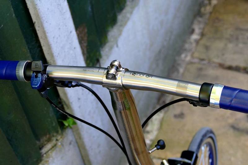 Brompton 2/6 speed left thumb shifter mod kit