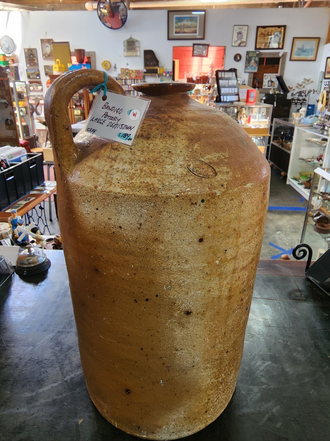 BENDIGO POTTERY EPSOM DEMIJOHN LARGE - Store - The Funky Pickers Shed ...