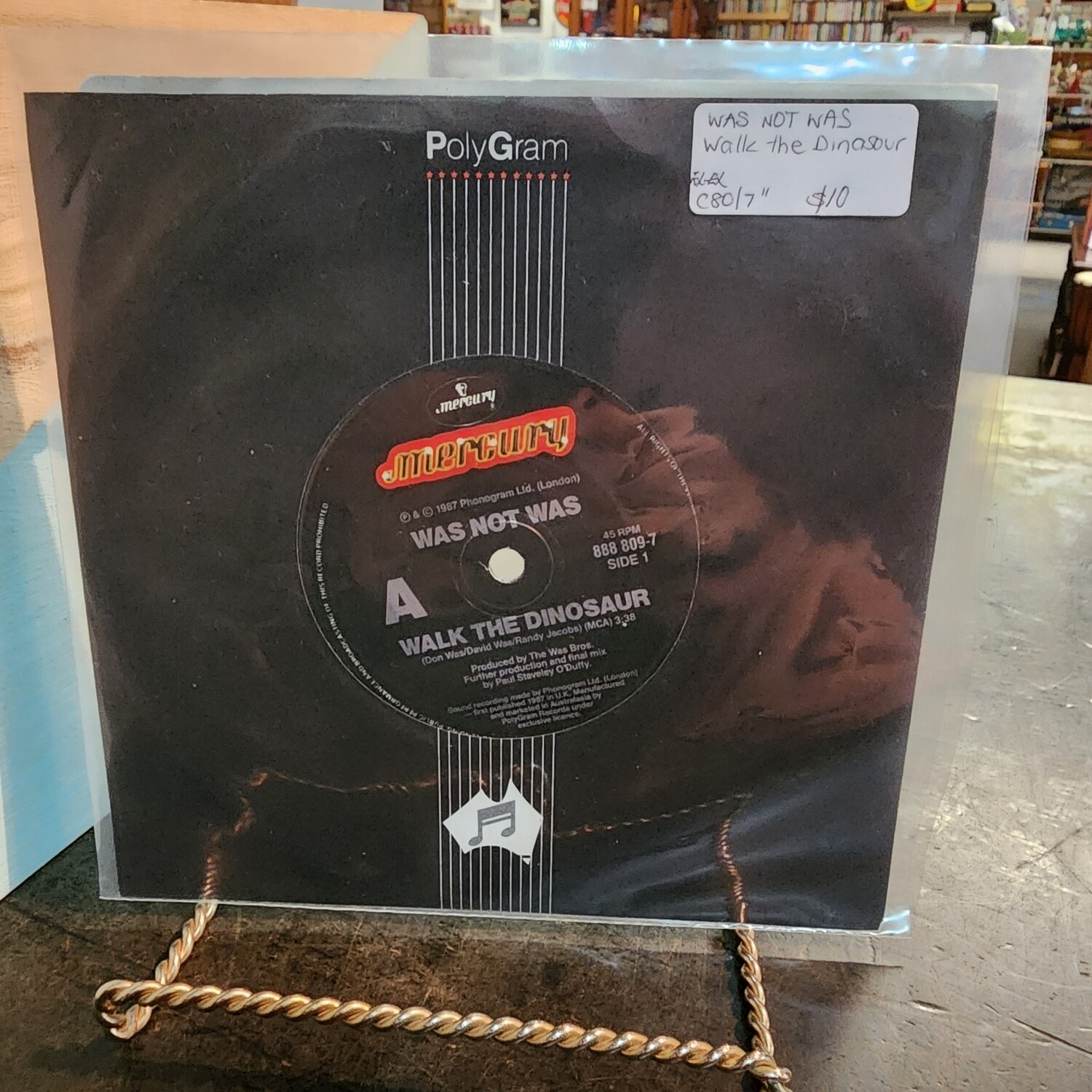 WAS NOT WAS WALK THE DINOSAUR 7"SINGLE - Store - The Funky Pickers Shed ...