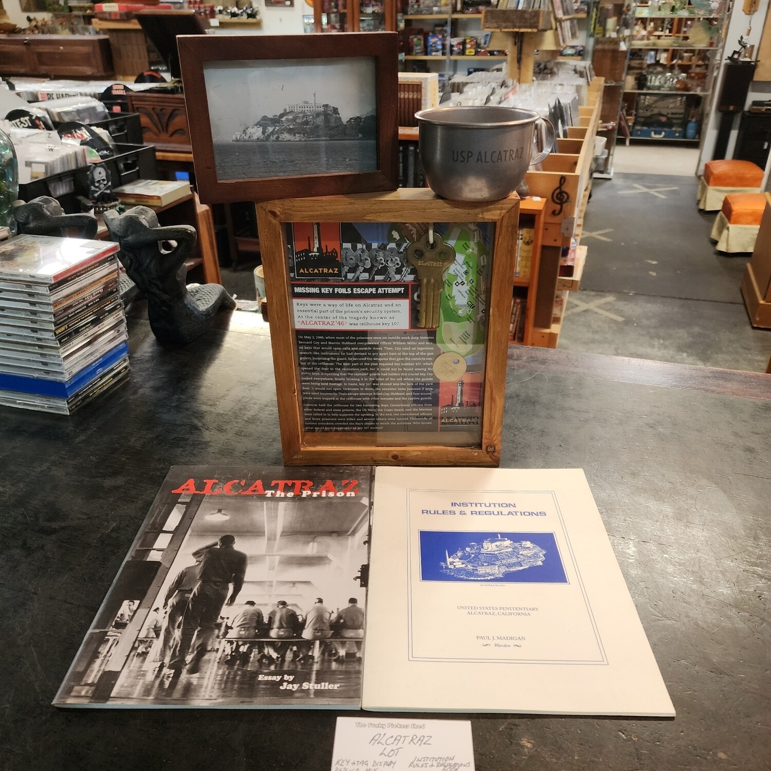 ALCATRAZ PRISON LOT - Store - The Funky Pickers Shed Vinyl, Garagenalia ...