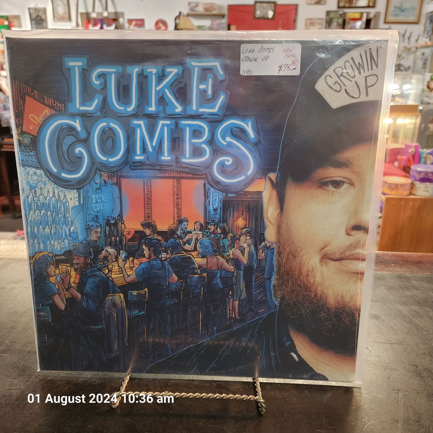 LUKE COMBS GROWING UP - Store - The Funky Pickers Shed Vinyl ...
