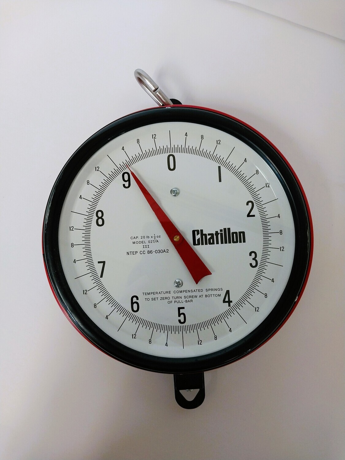 Chatillon Century Series Mechanical Hanging Scale: 20lbs – Categories ...