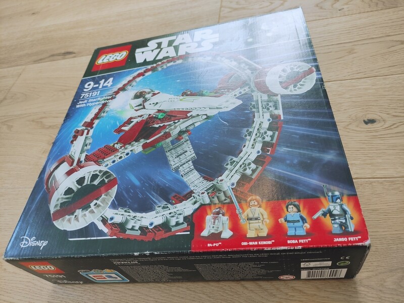 Lego Star Wars 75191 Jedi Starfighter with Hyperdrive