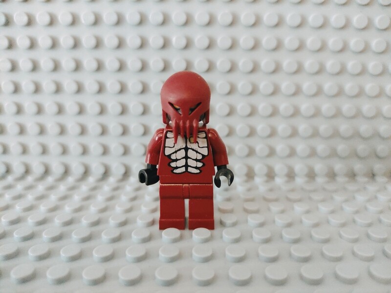 Lego Space Police Minifigur Alien Craniac
