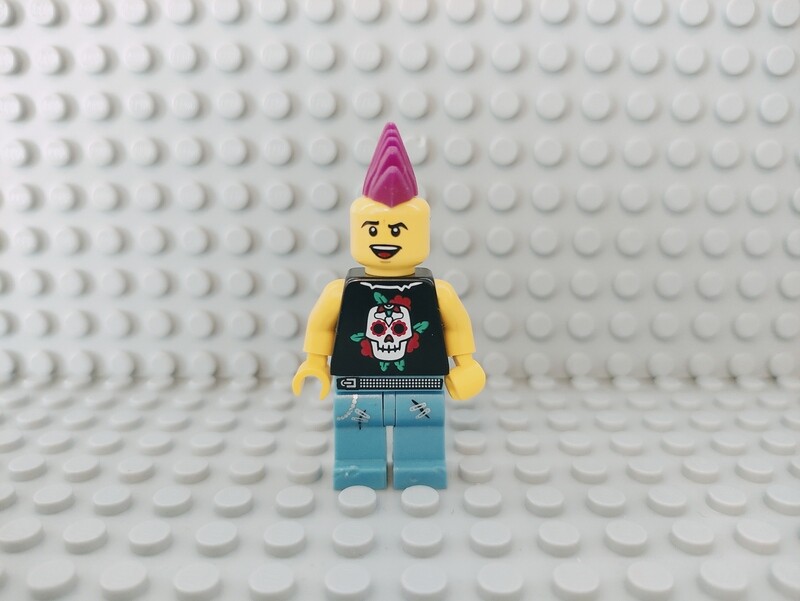 Lego Minifigures Series 4 Punk Rocker