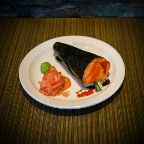 Spicy Salmon Cone