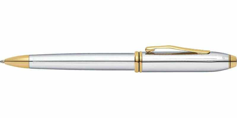 Cross Townsend MEDALIST® Chrome with 23 Karat Gold Plated Appointments ...