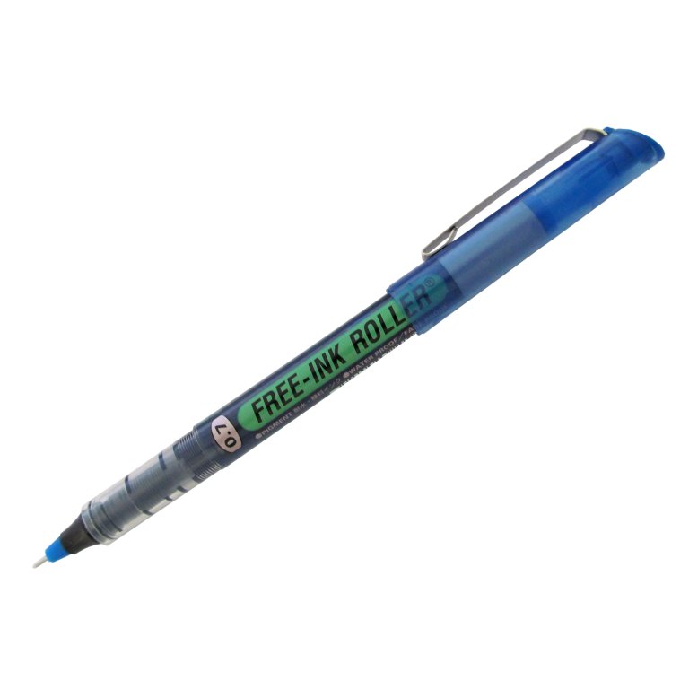 FREE-INK ROLLER 0.5mm BLUE