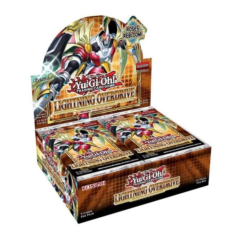 Caja de sobres (24 sobres) Lightning Overdrive Inglés - cartas Yu-Gi-Oh Caja de sobres (24 sobres) Lightning Overdrive Inglés - cartas Yu-Gi-Oh