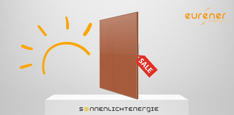 EURENER Solar TOPCon N-Type Modul MEPV 375Wp Terracotta