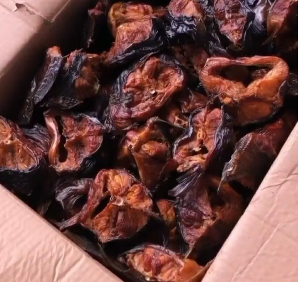 Big Oven Dried Catfish steaks 1lb (6-7 pcs) / Eja Aro / Dried Mangala ...