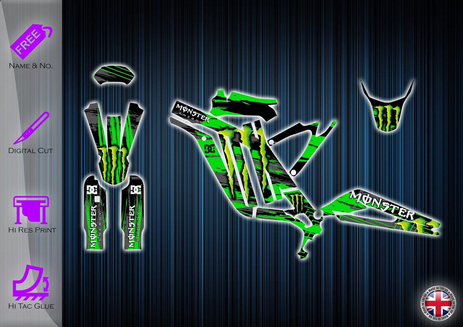 Sur-Ron Light Bee Graphics kit Surron Decals sur ron | SURRON Store ...