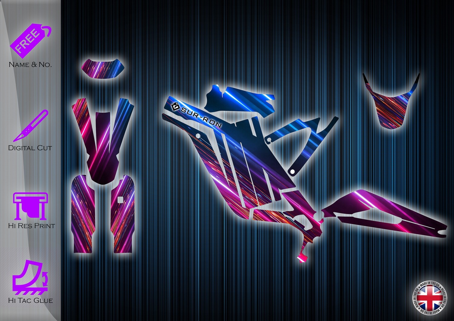 Sur-Ron Light Bee Graphics kit Surron Decals sur ron | SURRON Store ...