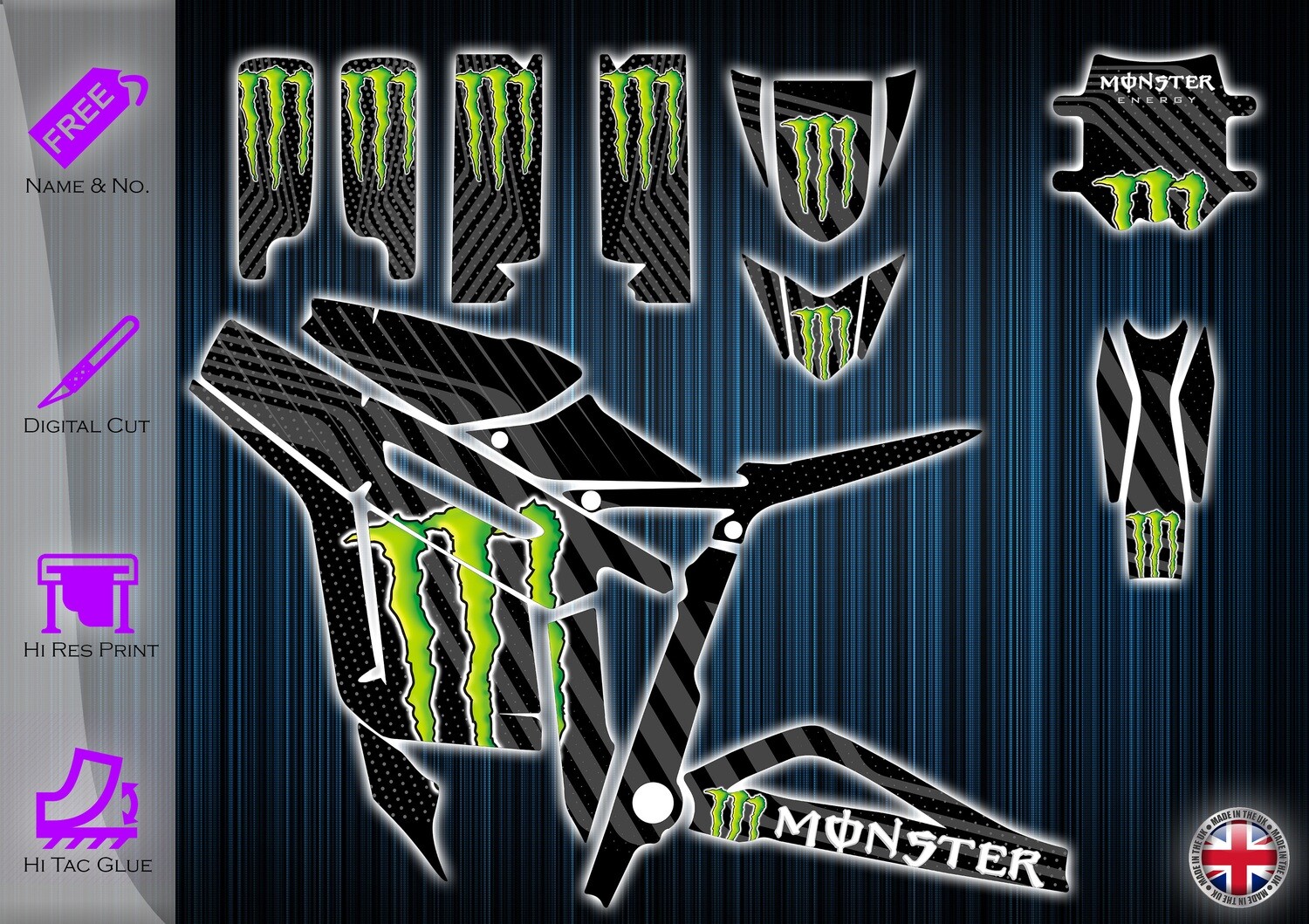 Talaria Sting Graphics kit Talaria sting sticker kit