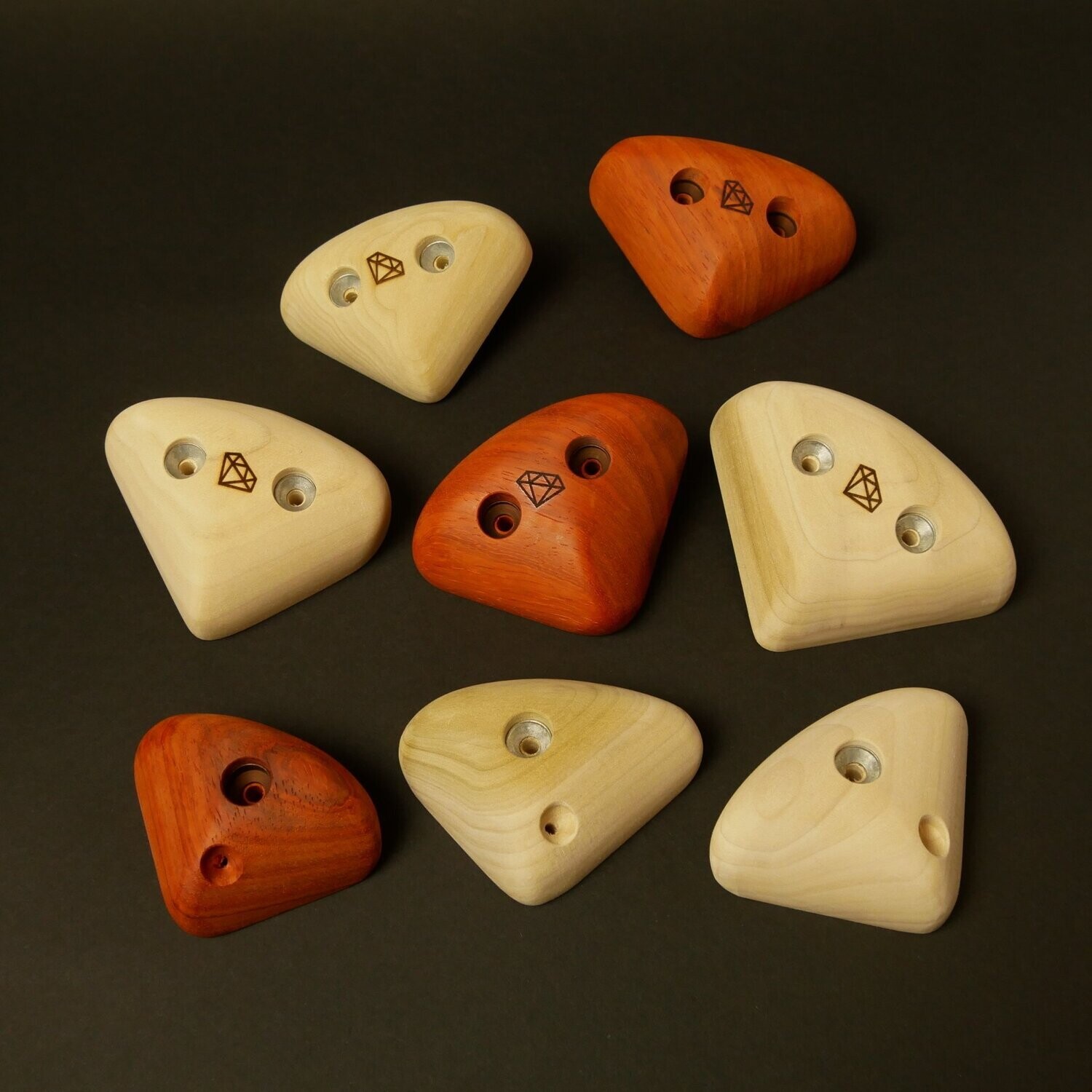 Wooden Climbing Holds - Klettergriffe aus Holz - Climbing Holds Wood