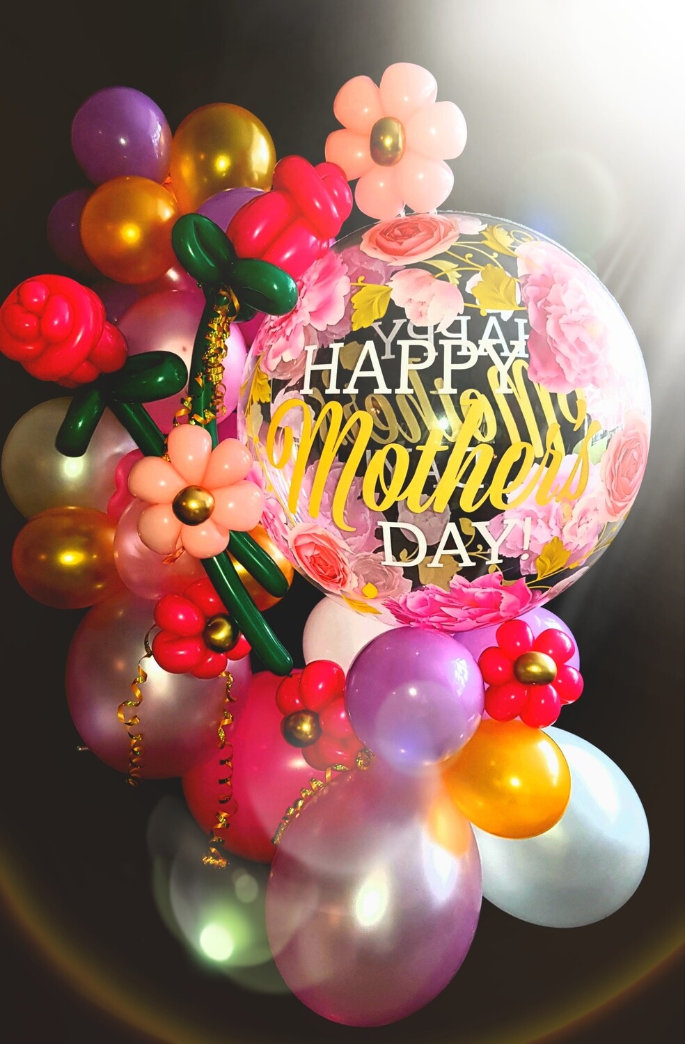 Organic Bubble Balloon Hugs