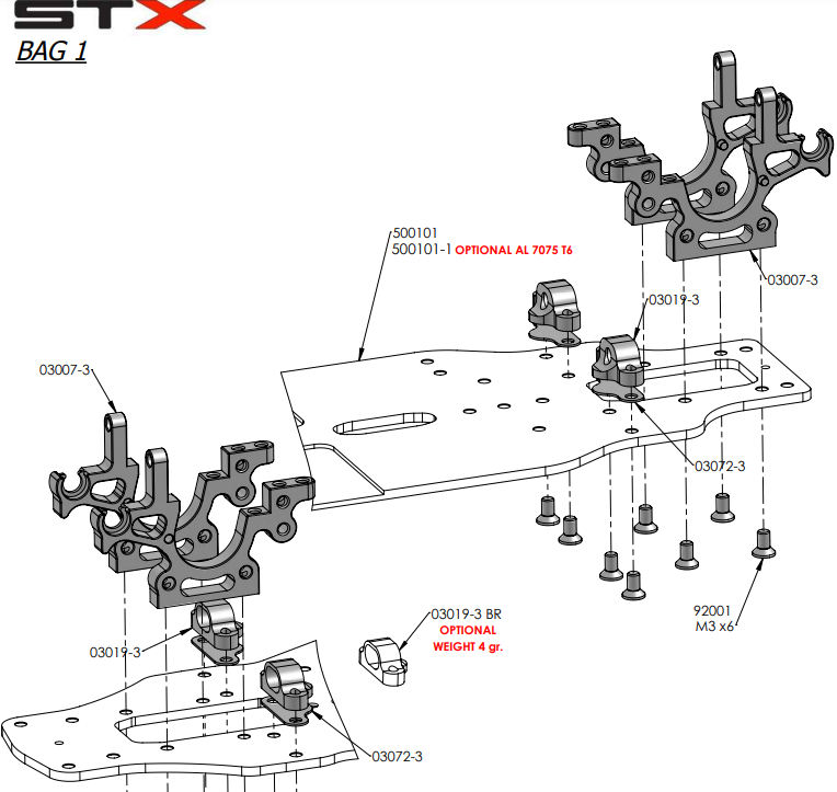 WRC STX8 Onderdelen – Xtrapower RC – Dé webwinkel voor RC bodies ...