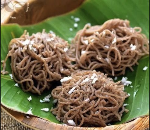 Rice String Hoppers with Sweet Potato Curry