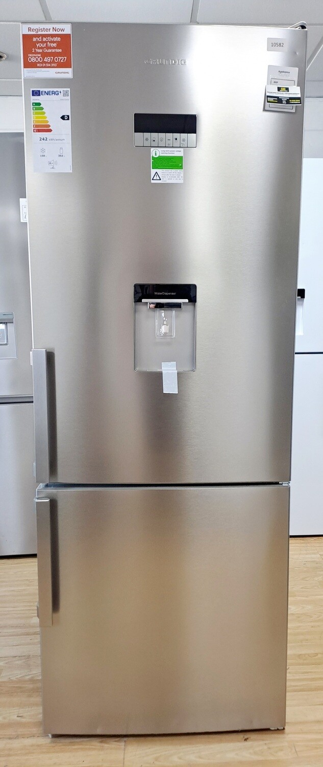 GRUNDIG VitaminZone GKN67920DX 60/40 Non-Plumbed Fridge Freezer ...