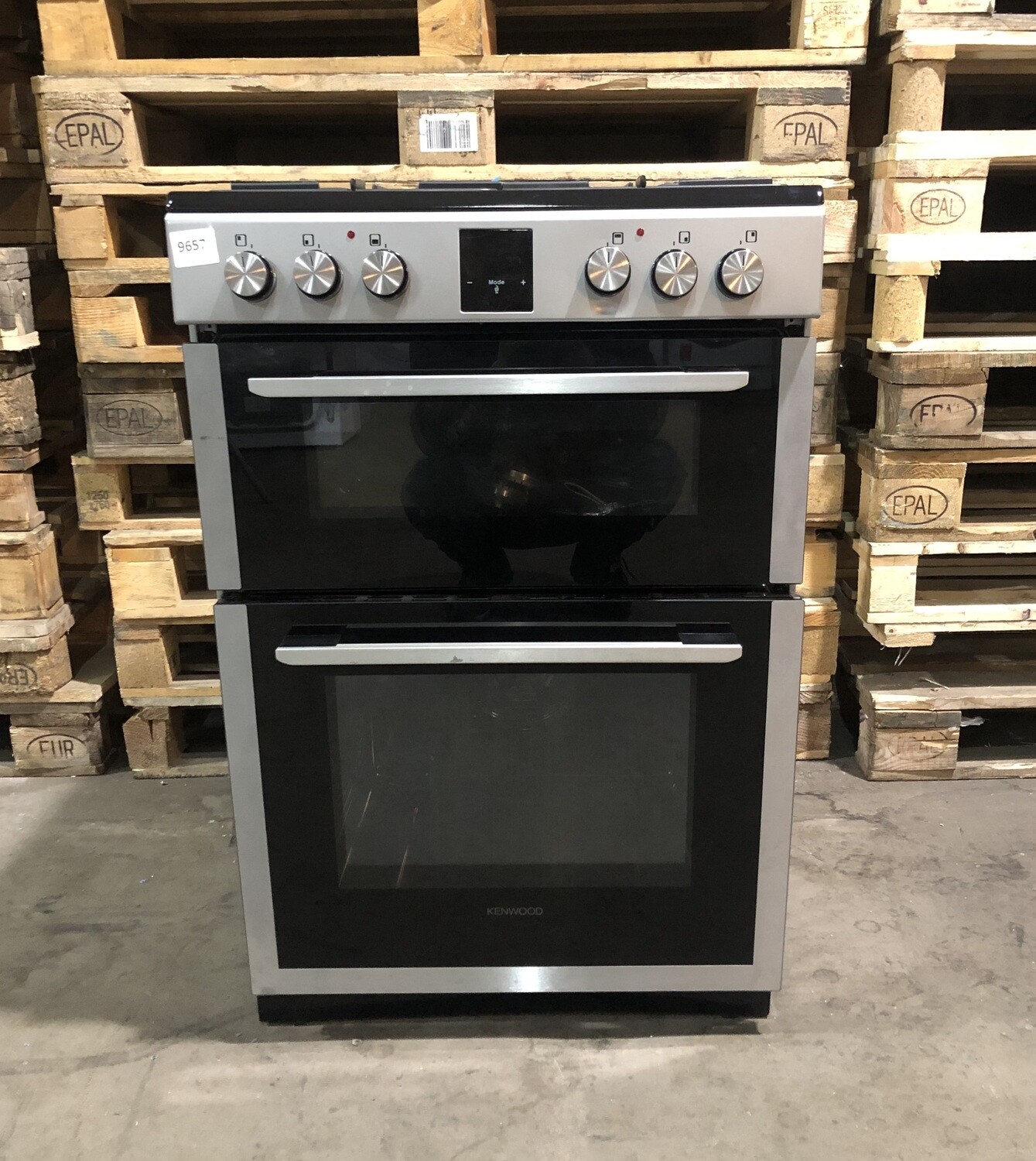 KENWOOD KDGC66S19 60 cm Dual Fuel Cooker - Silver